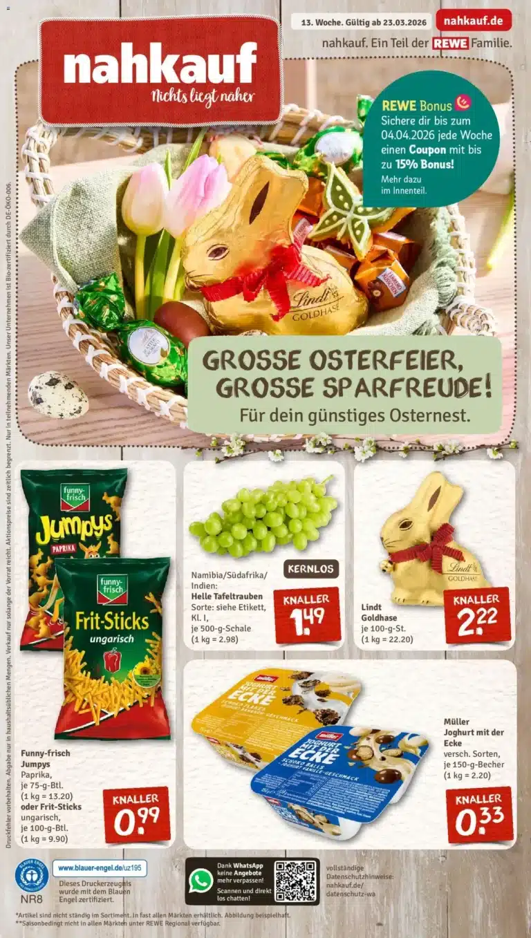 Netto prospekt 16.03.2026 zum blättern nächste woche