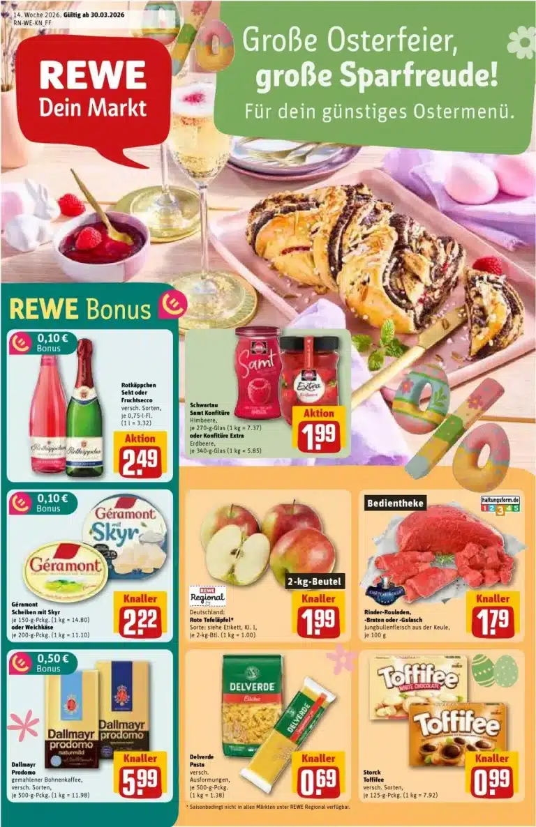 Rewe prospekt 16.03.2026 zum blättern nächste woche Angebot