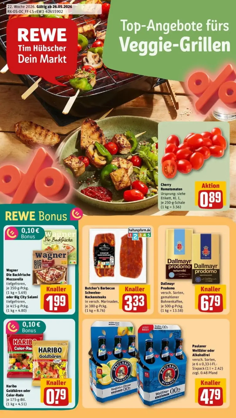 REWE Prospekt ab 26.05.2026 bis 31.05.2026 - diese woche zum blättern