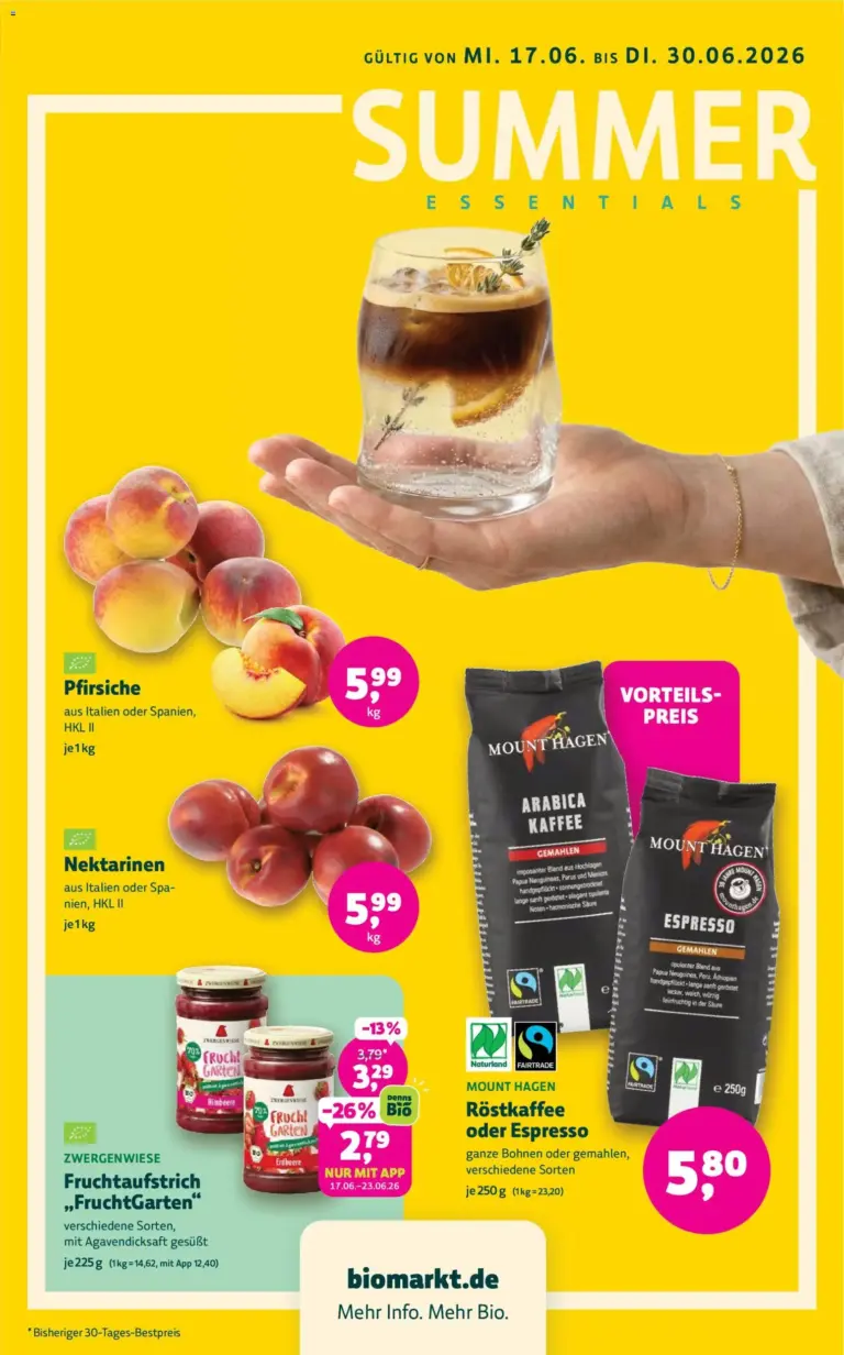 Denns BioMarkt Prospekt ab 17.06.2026 bis 30.06.2026 - diese woche zum ...