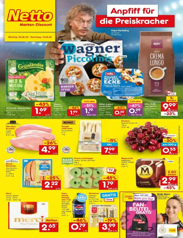Netto Marken-Discount Prospekt ab 15.06.2026 bis 20.06.2026 - diese ...