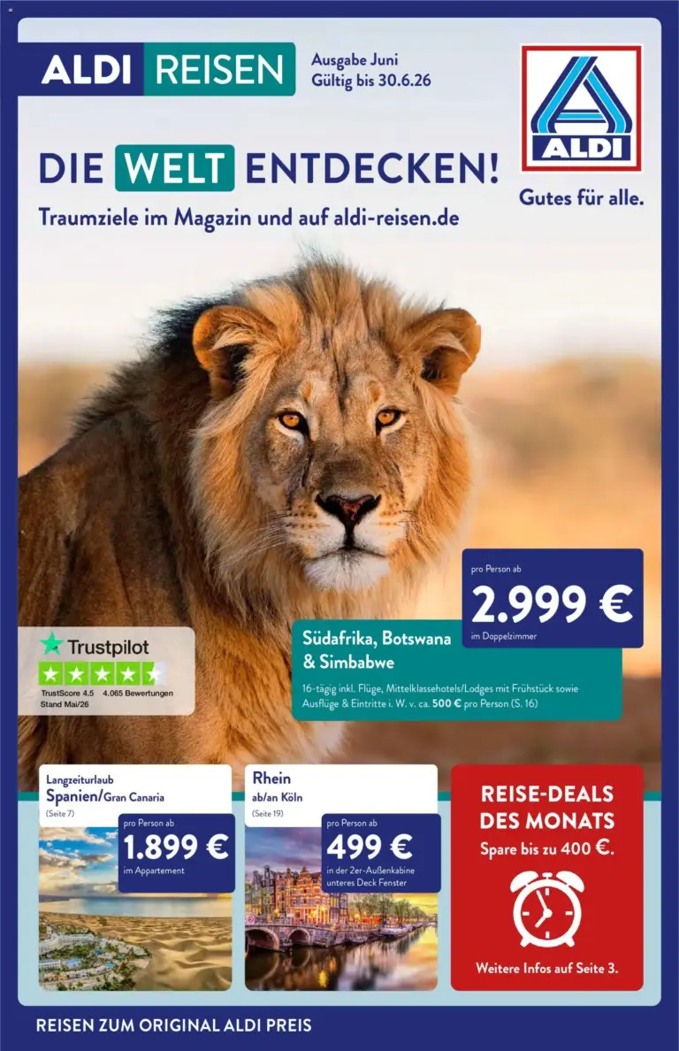 Aldi Prospekt ab 01.06.2026 bis 06.06.2026 - diese woche zum blättern