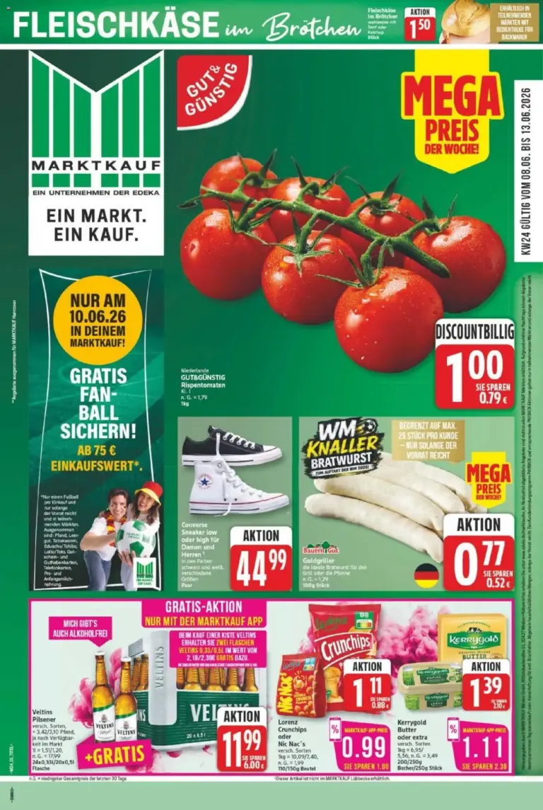 Marktkauf Prospekt ab 08.06.2026 bis 13.06.2026 - diese woche zum blättern